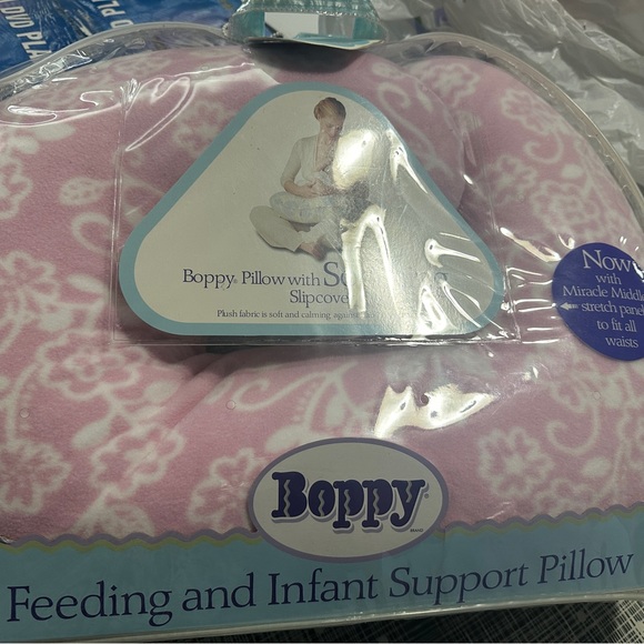 Boppy | Other | Boppy Pink Feeding And Infant Support Pillow | Poshmark